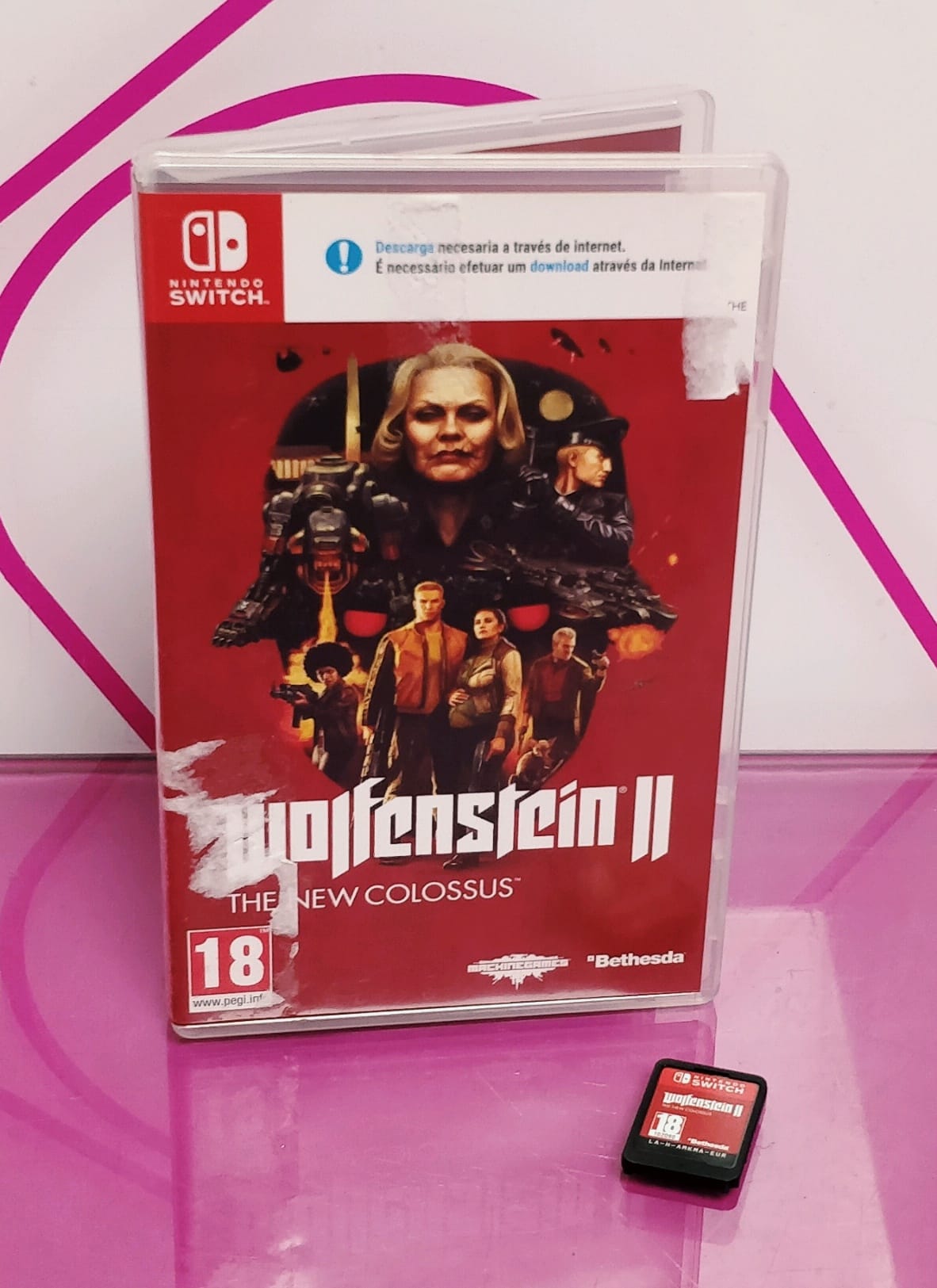 VIDEOJUEGO NINTENDO SWITCH WOLFENSTEIN 2 THE NEW COLOSSUS – Nolotire