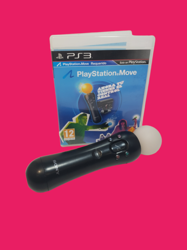 MANDO MOVE PS3 + VIDEOJUEGO – Nolotire