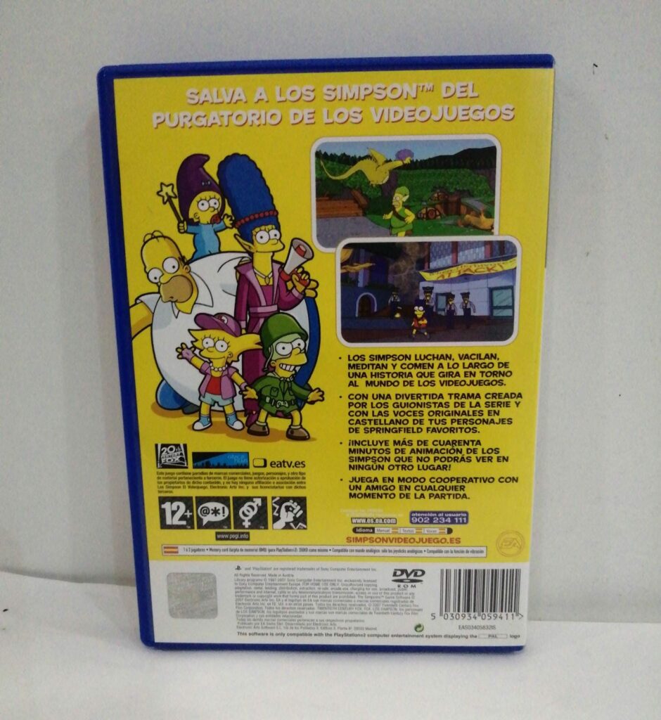 PS2 LOS SIMPSON – Nolotire