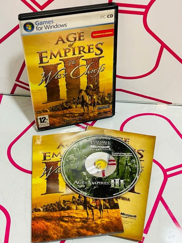 ColecciÓn Pc Age Of Empires Iii Ther War Chiefs Asian Dynasties