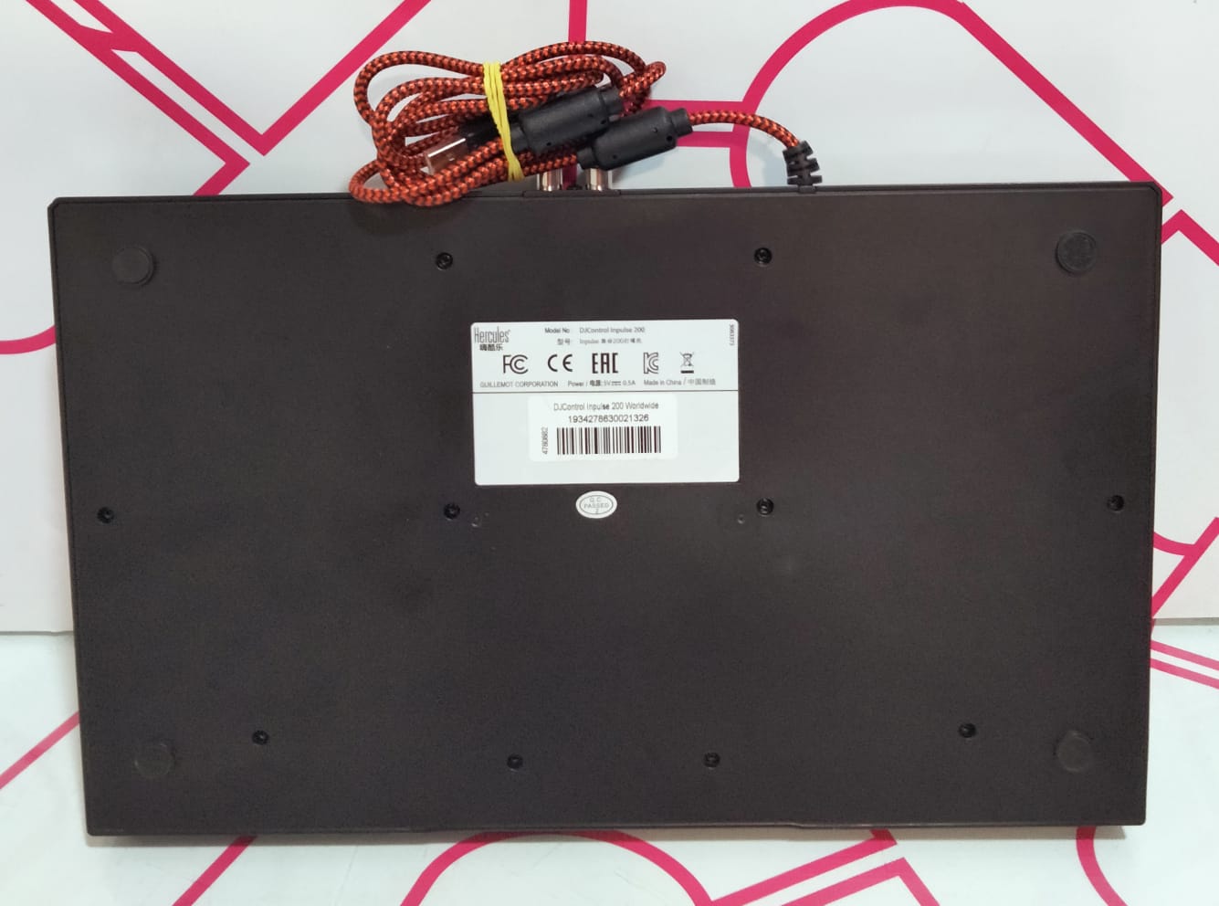 CONTROLADORA MEZA MEZCLAS HERCULES DJ CONTROL IMPULSE 200 – Nolotire