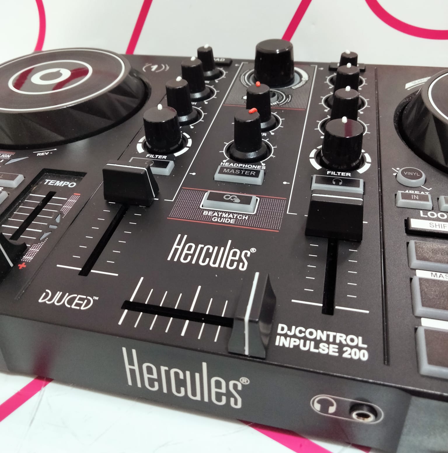 CONTROLADORA MEZA MEZCLAS HERCULES DJ CONTROL IMPULSE 200 – Nolotire