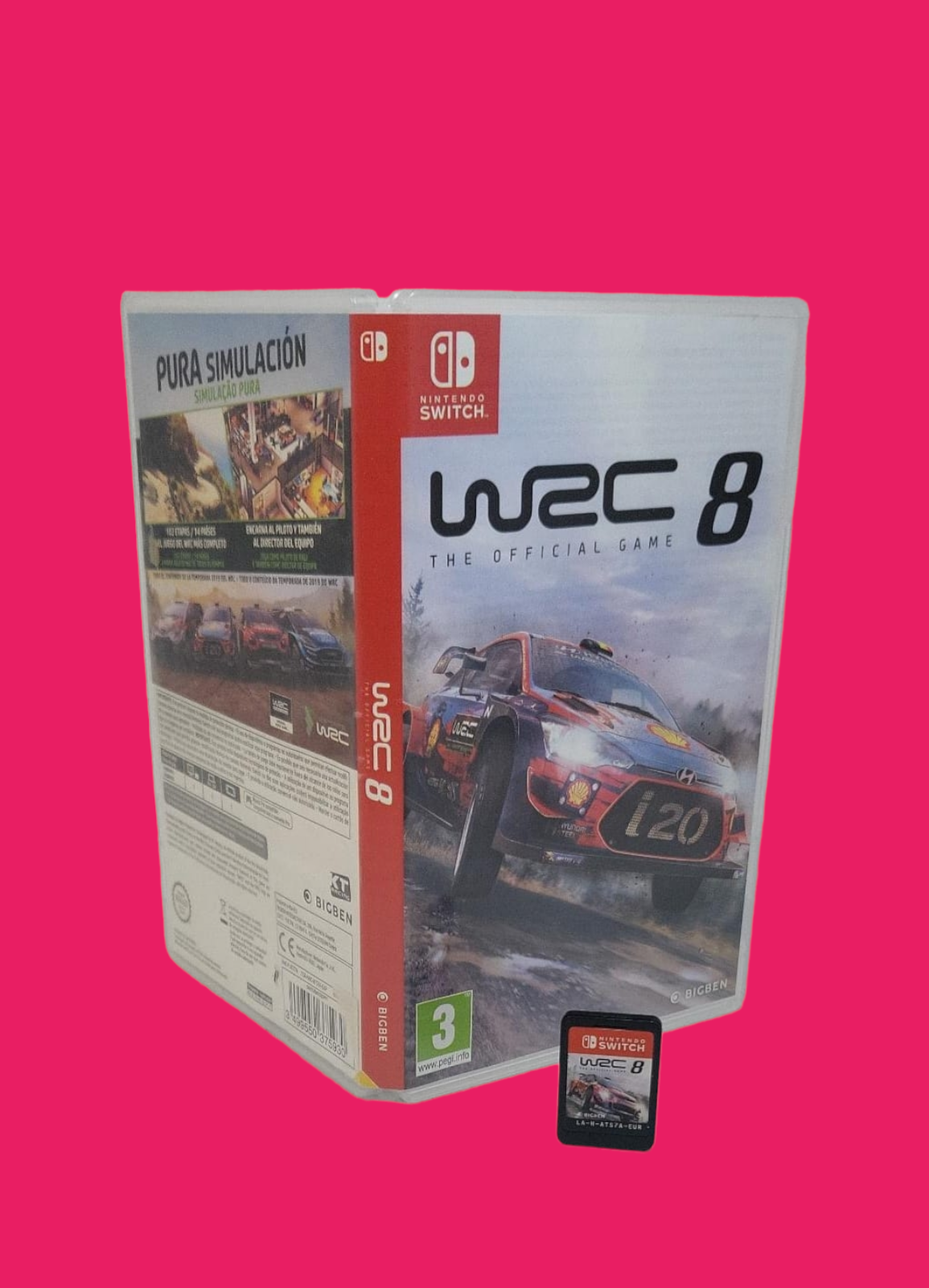 VIDEOJUEGO NINTENDO SWITCH WRC 8 – Nolotire