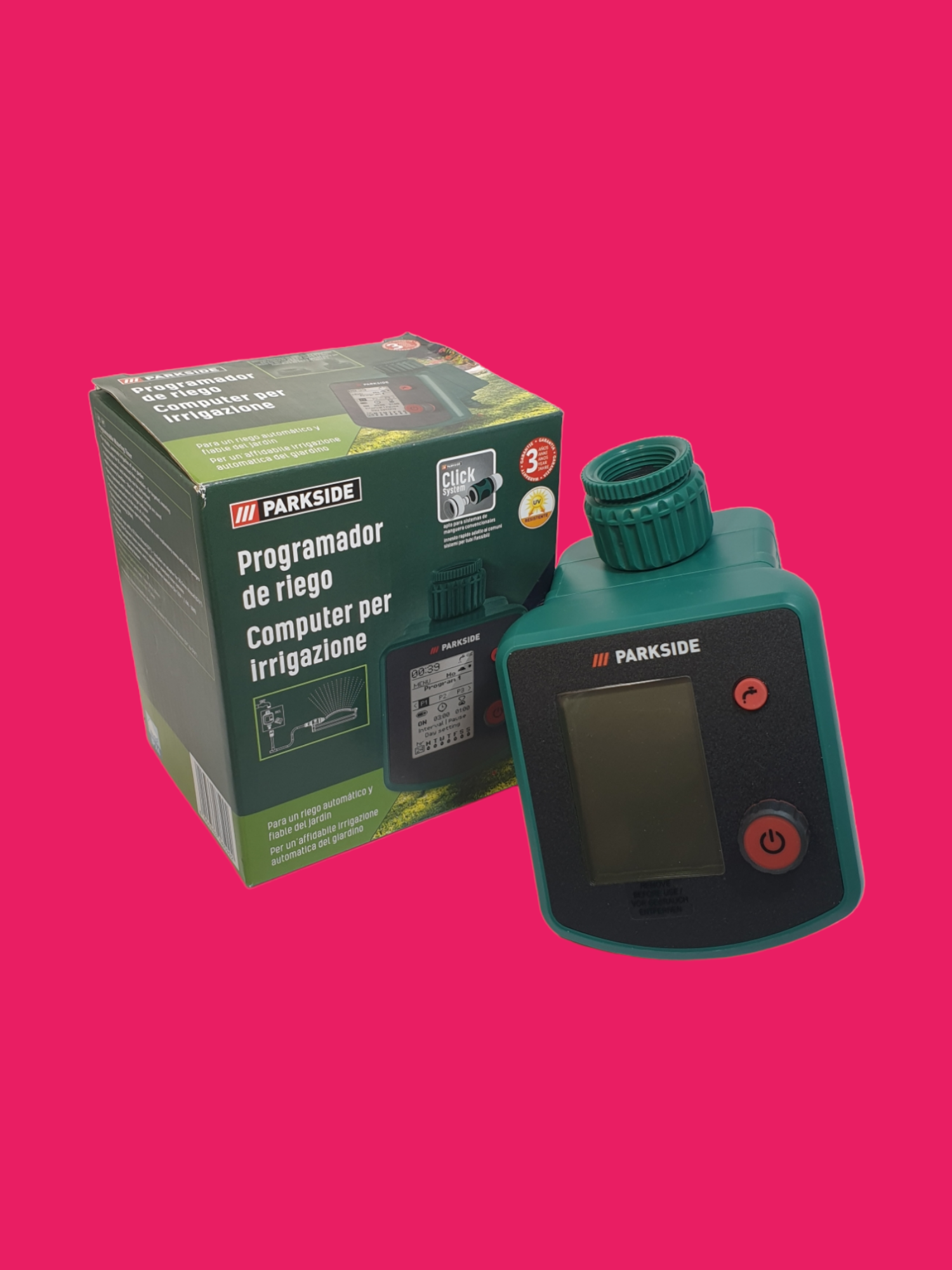 PROGRAMADOR DE RIEGO PARKSIDE – Nolotire