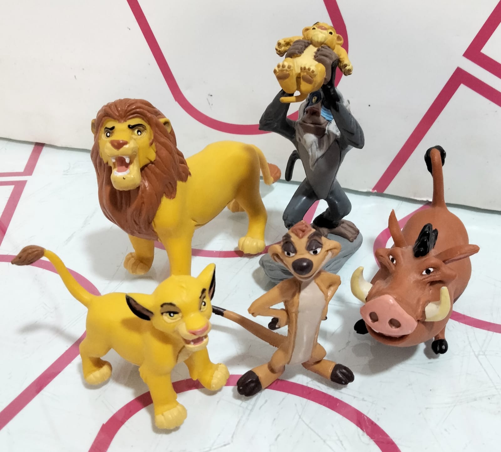 LOTE 5 FIGURAS EL REY LEON – Nolotire