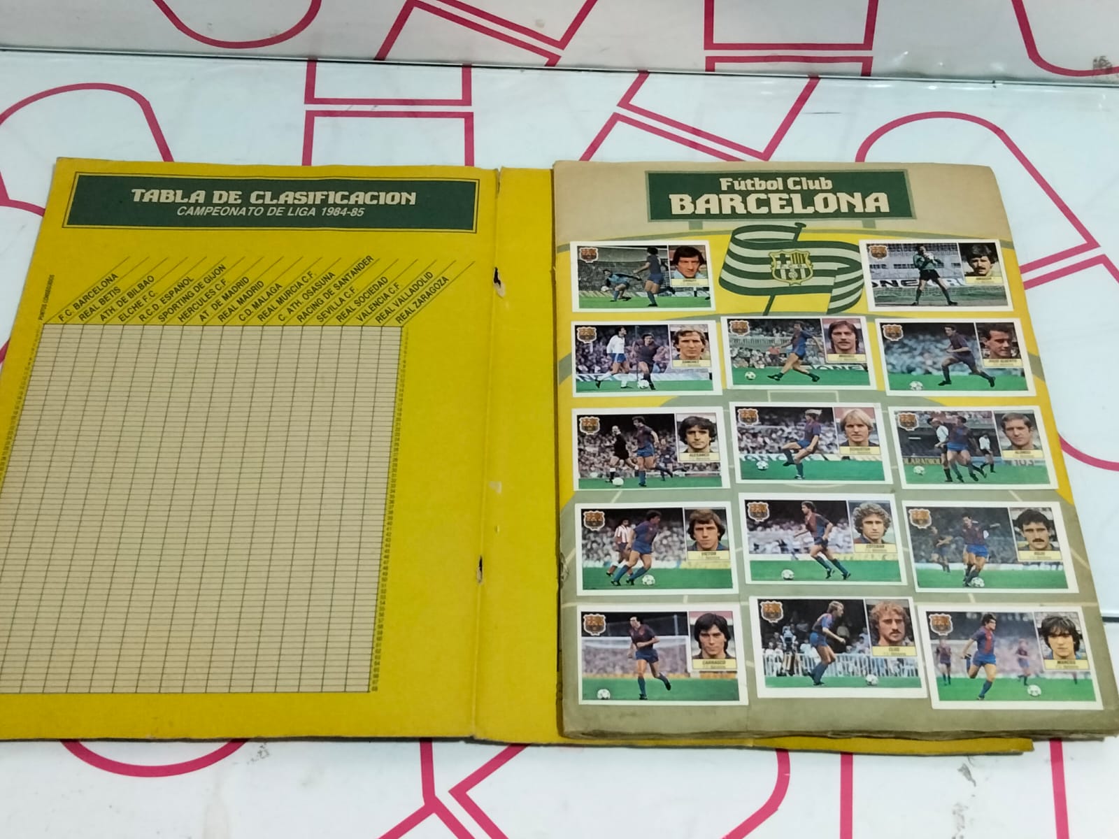 ALBUM DE CROMOS LIGA 84/85 COMPLETO – Nolotire