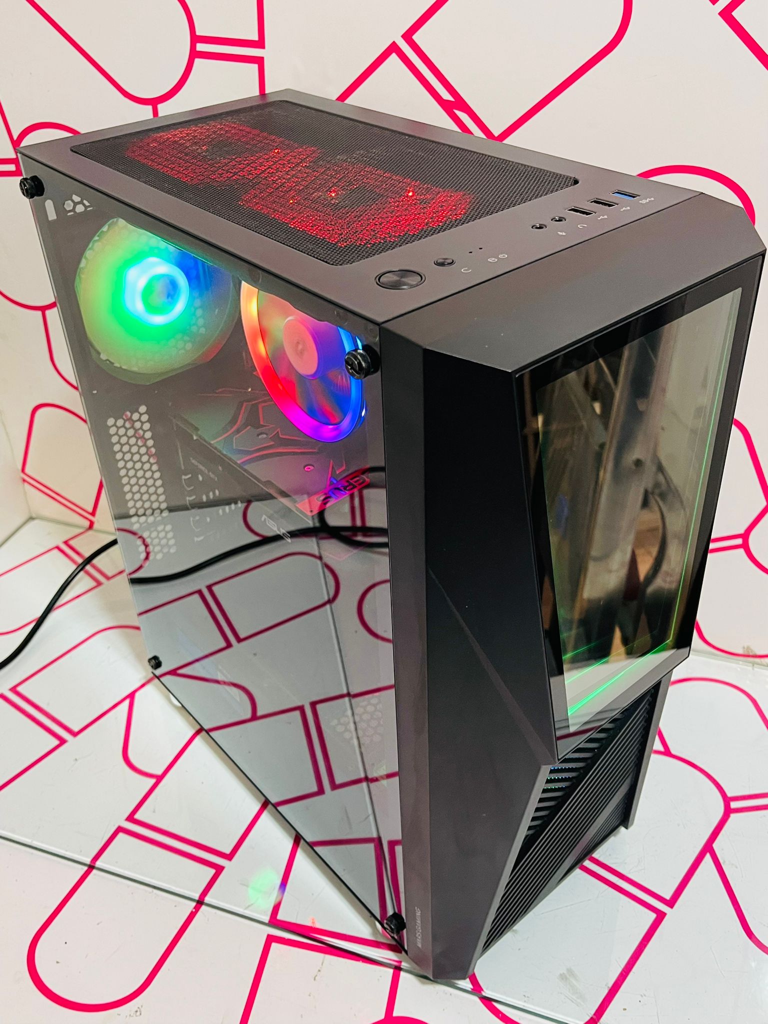 ORDENADOR GAMING I3-10100K/ 8RAM/ 256SSD+500HDD/ NVIDIA GTX1050TI 4GB – Nolotire