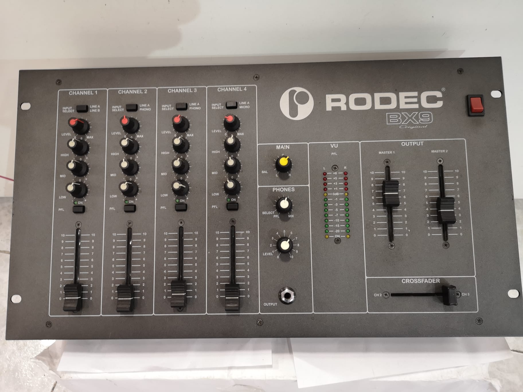 MESA MEZCLAS RODEC BX9 ORIGINAL – Nolotire