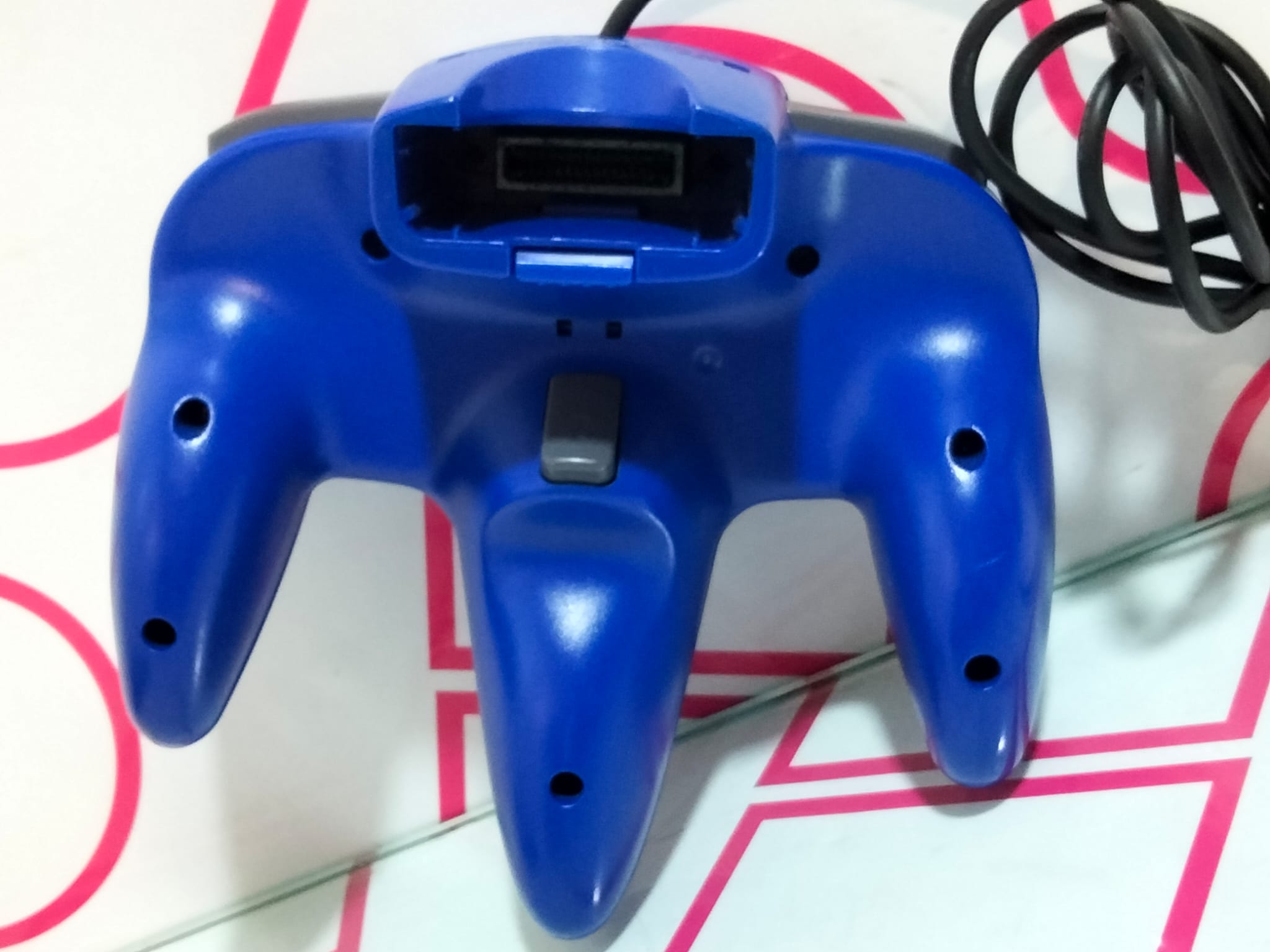 MANDO ORIGINAL NINTENDO 64 AZUL – Nolotire