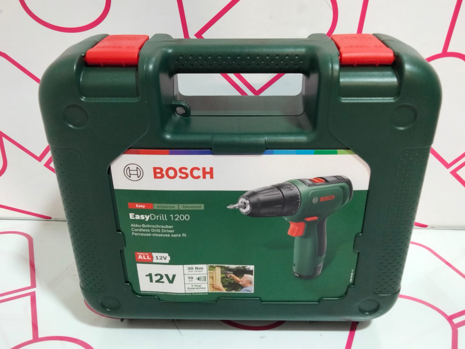 TALADRO BOSCH EASY DRILL 1200 *PRECINTADO / SIN ABRIR 12V – Nolotire