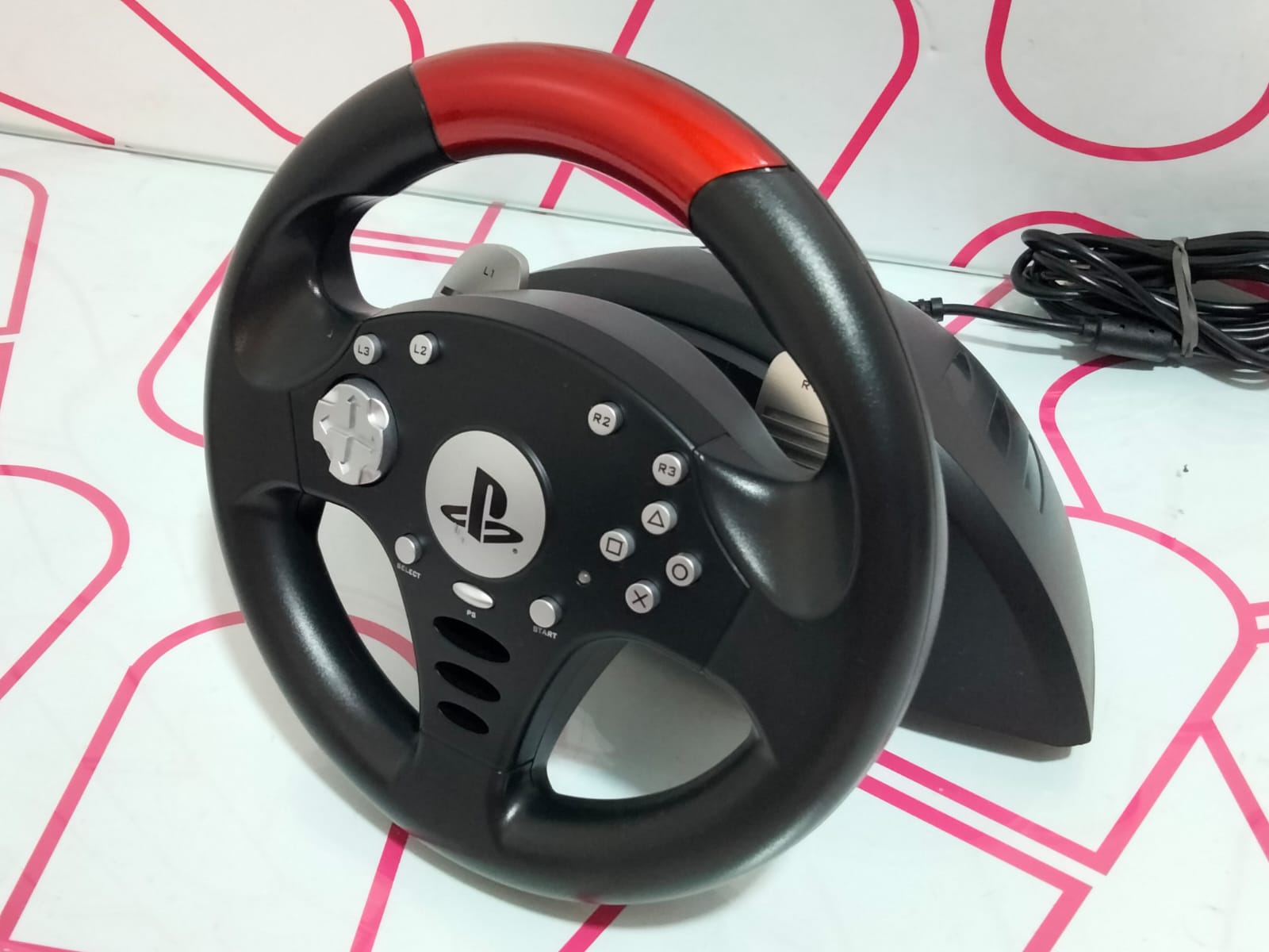 VOLANTE PS3 THRUSTMASTER T60 COMPLETO CON CAJA – Nolotire