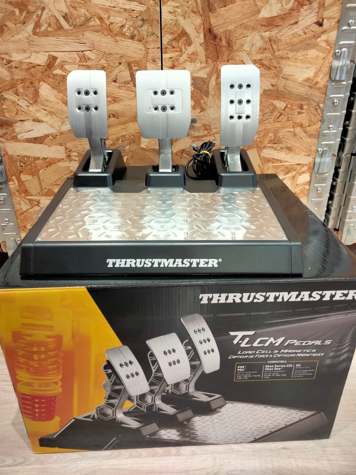 PEDALES TRUSTMASTER T-LCM PEDALS PS4/PS5/PC/XBOX ONE / XBOX SERIES ...